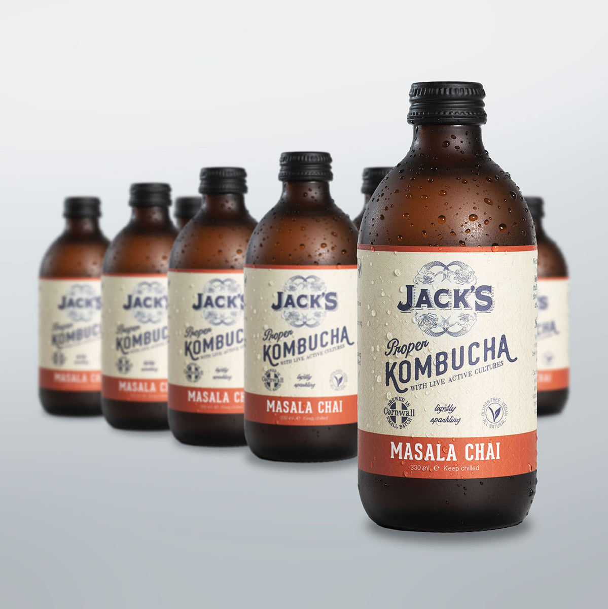 Case of 12 Jack's Masala Chai Kombucha – Jack's Kombucha